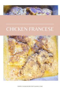 Chicken Francese without Wine - Cooking with Tyanne